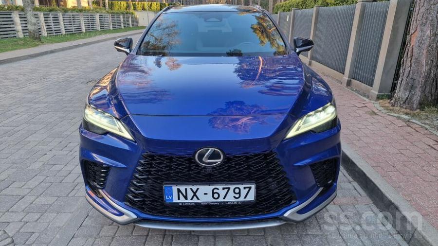 Zils Lexus RX 2023 Jūrmala, ar dzinēja tilpumu 2.50 L un nobraukumu 52 tūkst. km par 60900 €, foto 7 vietnē AUTOMOTO.COM.LV