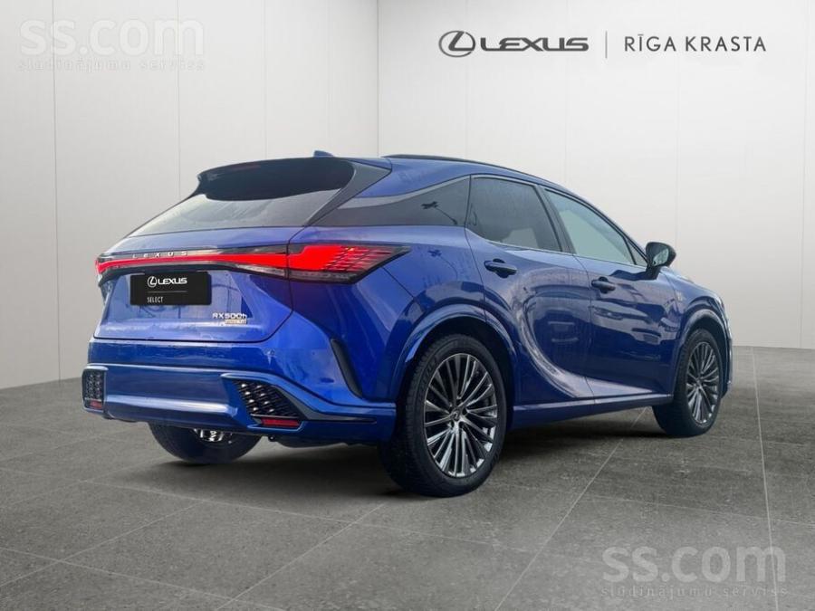 Zils Lexus RX 2023 Rīga, ar dzinēja tilpumu 2.40 L un nobraukumu 24 tūkst. km par 68900 €, foto 3 vietnē AUTOMOTO.COM.LV