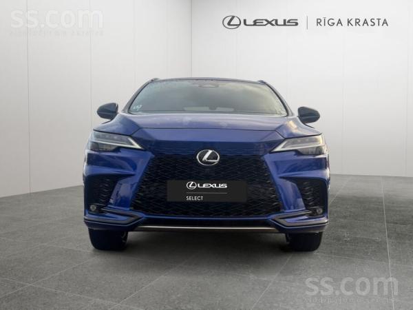 Blue Lexus RX 2023 in Riga, with an engine capacity of 2.40 L and mileage of 24 thousand km for 68900 €, photo 4 on AUTOMOTO.COM.LV
