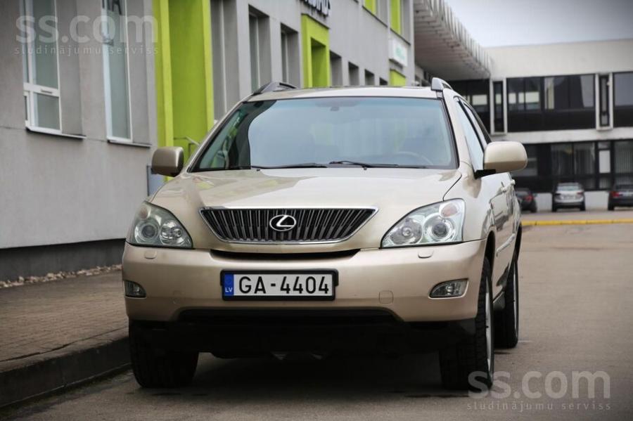Brown Lexus RX 2003 in Riga, with an engine capacity of 3.00 L and mileage of 267 thousand km for 2995 €, photo 1 on AUTOMOTO.COM.LV