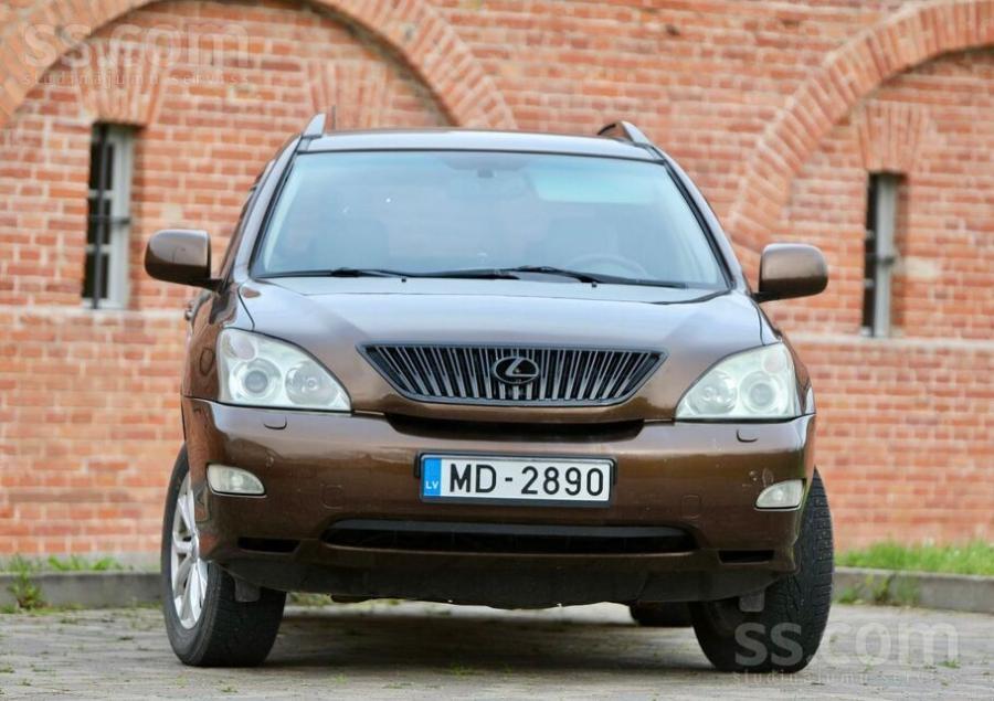 Brūns Lexus RX 2004 Daugavpils, ar dzinēja tilpumu 3.00 L un nobraukumu 401 tūkst. km par 2800 €, foto 7 vietnē AUTOMOTO.COM.LV