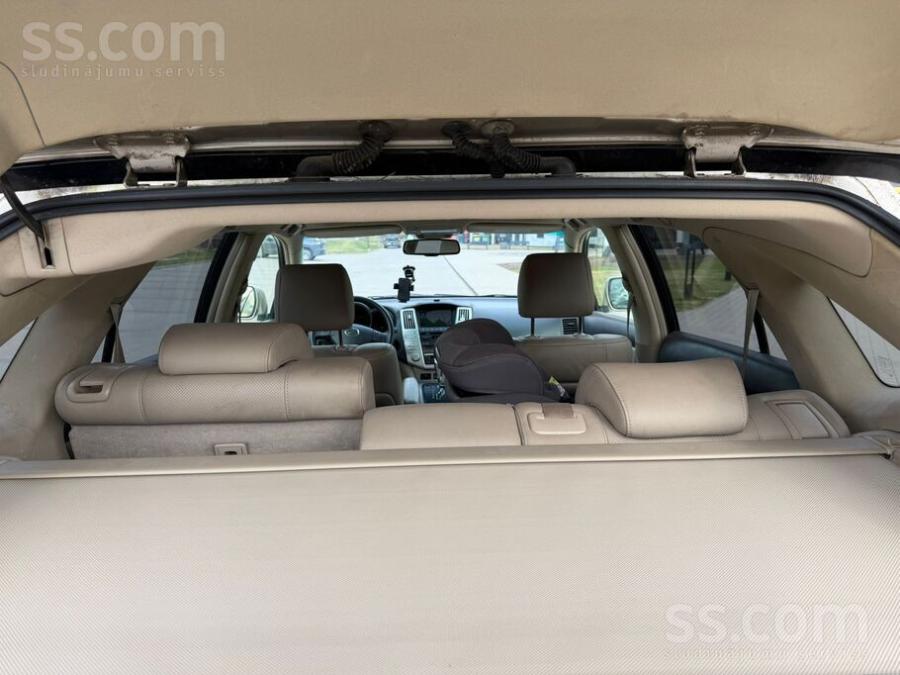 Brown Lexus RX 2007 in Riga, with an engine capacity of 3.30 L and mileage of 255 thousand km for 5350 €, photo 11 on AUTOMOTO.COM.LV