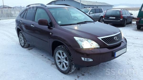 Brown Lexus RX 2008 in Riga, with an engine capacity of 3.50 L and mileage of 124 thousand km for 8500 €, photo 2 on AUTOMOTO.COM.LV