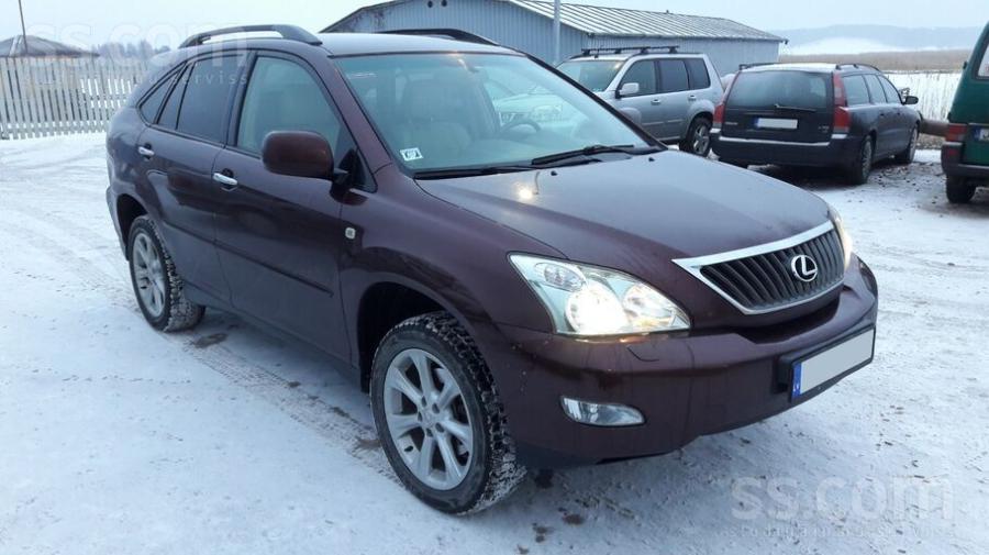 Brown Lexus RX 2008 in Riga, with an engine capacity of 3.50 L and mileage of 124 thousand km for 8500 €, photo 2 on AUTOMOTO.COM.LV