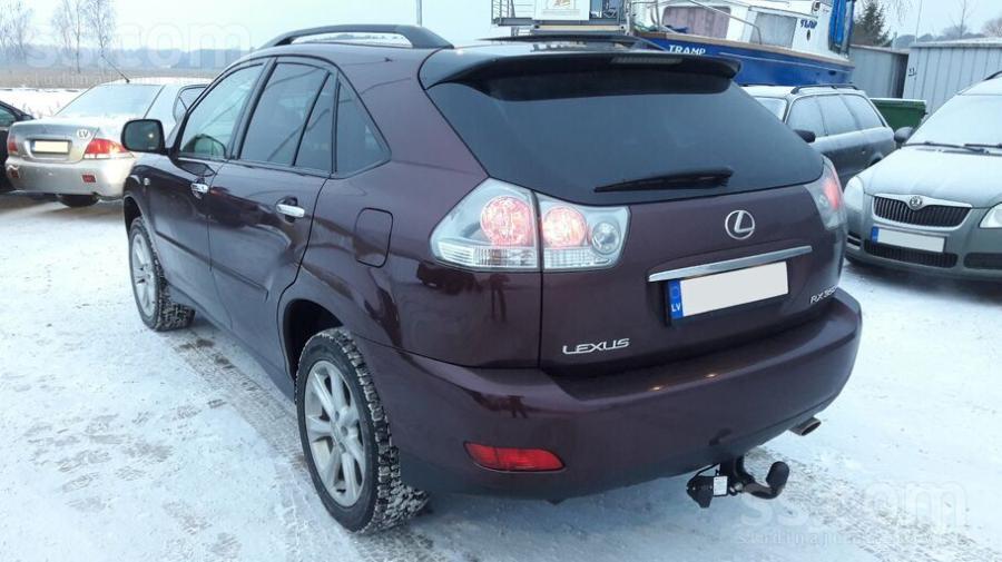 Brown Lexus RX 2008 in Riga, with an engine capacity of 3.50 L and mileage of 124 thousand km for 8500 €, photo 3 on AUTOMOTO.COM.LV