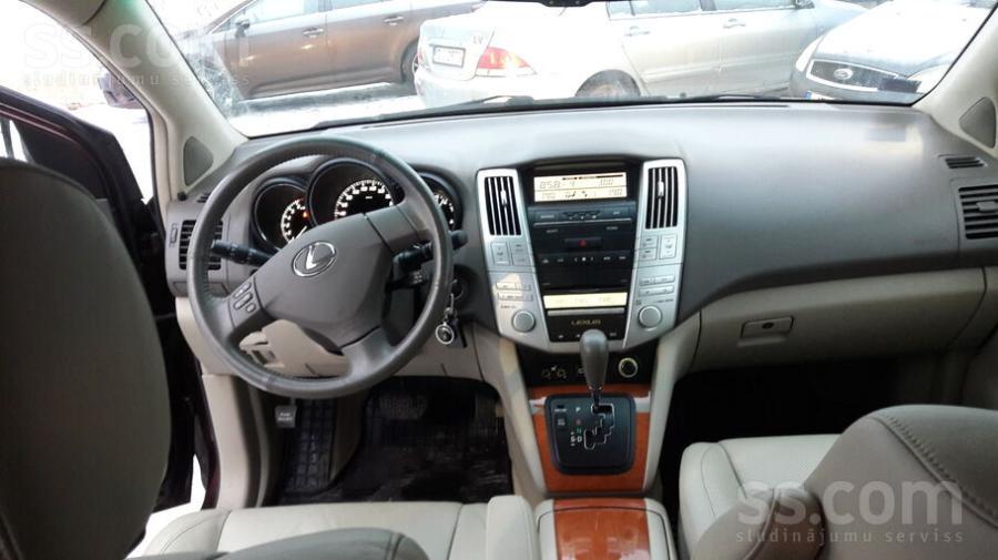 Brown Lexus RX 2008 in Riga, with an engine capacity of 3.50 L and mileage of 124 thousand km for 8500 €, photo 5 on AUTOMOTO.COM.LV