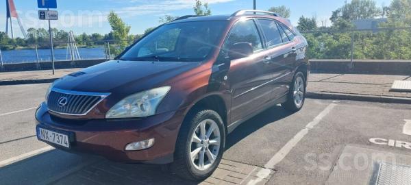 Brown Lexus RX 2008 in Riga, with an engine capacity of 3.50 L and mileage of 125 thousand km for 7000 €, photo 1 on AUTOMOTO.COM.LV
