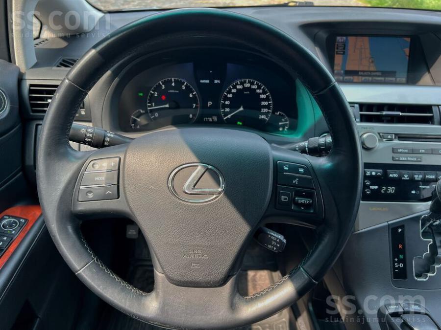 Brūns Lexus RX 2009 Rīga, ar dzinēja tilpumu 3.50 L un nobraukumu 180 tūkst. km par 11400 €, foto 17 vietnē AUTOMOTO.COM.LV