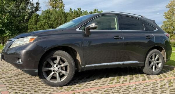 Brown Lexus RX 2009 in Riga, with an engine capacity of 3.50 L and mileage of 265 thousand km for 8100 €, photo 4 on AUTOMOTO.COM.LV