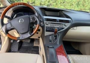 Brown Lexus RX 2009 in Riga, with an engine capacity of 3.50 L and mileage of 265 thousand km for 8100 €, photo 7 on AUTOMOTO.COM.LV