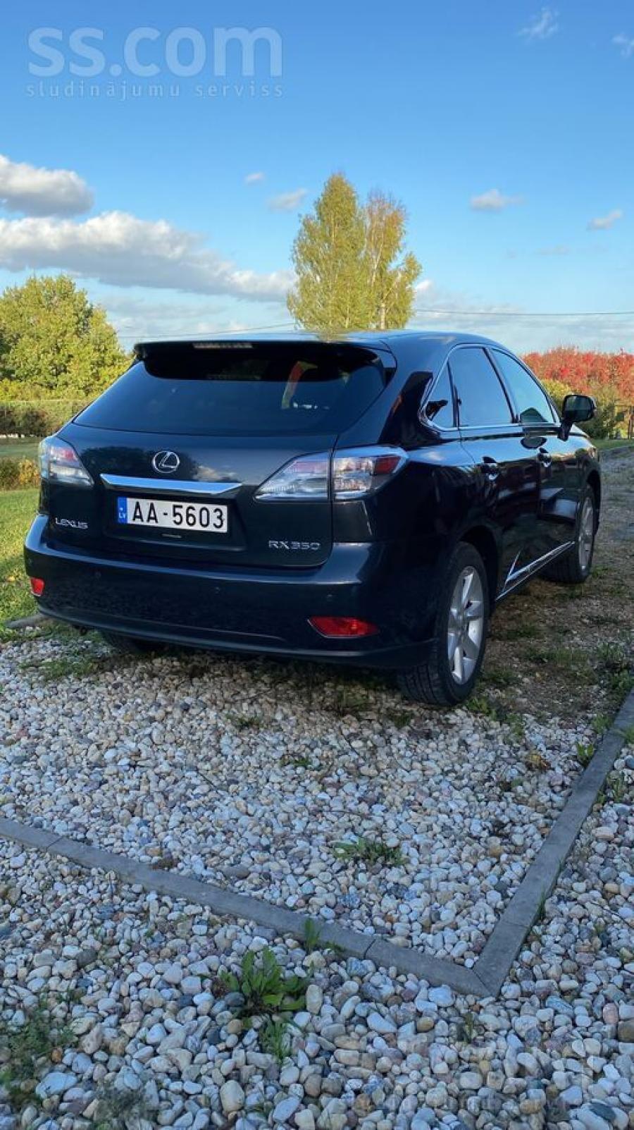 Brown Lexus RX 2009 in Riga, with an engine capacity of 3.50 L and mileage of 194 thousand km for 11000 €, photo 4 on AUTOMOTO.COM.LV