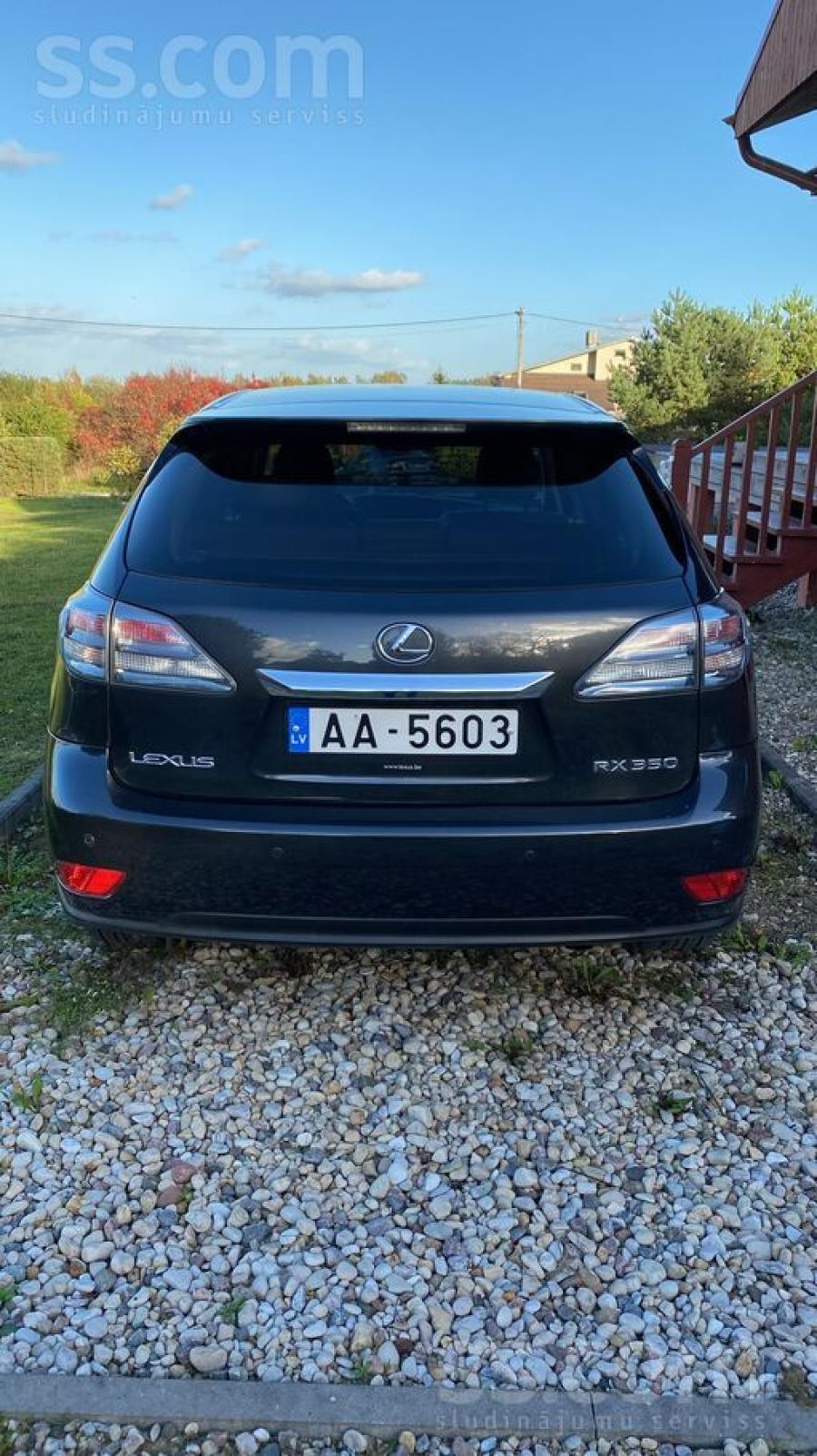 Brown Lexus RX 2009 in Riga, with an engine capacity of 3.50 L and mileage of 194 thousand km for 11000 €, photo 5 on AUTOMOTO.COM.LV