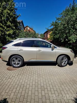 Brown Lexus RX 2015 in Riga, with an engine capacity of 3.50 L and mileage of 262 thousand km for 15800 €, photo 5 on AUTOMOTO.COM.LV