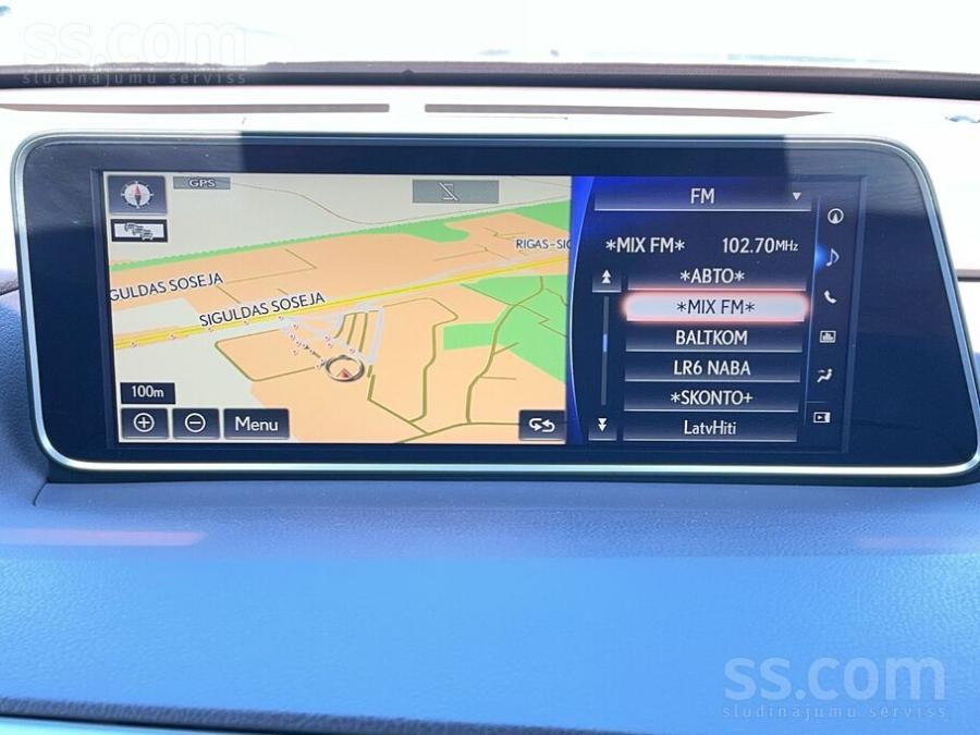 Brown Lexus RX 2019 in Riga, with an engine capacity of 3.50 L and mileage of 165 thousand km for 27200 €, photo 15 on AUTOMOTO.COM.LV