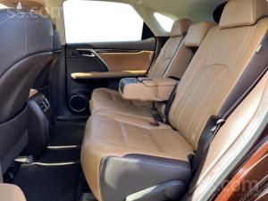 Brown Lexus RX 2019 in Riga, with an engine capacity of 3.50 L and mileage of 165 thousand km for 27200 €, photo 28 on AUTOMOTO.COM.LV