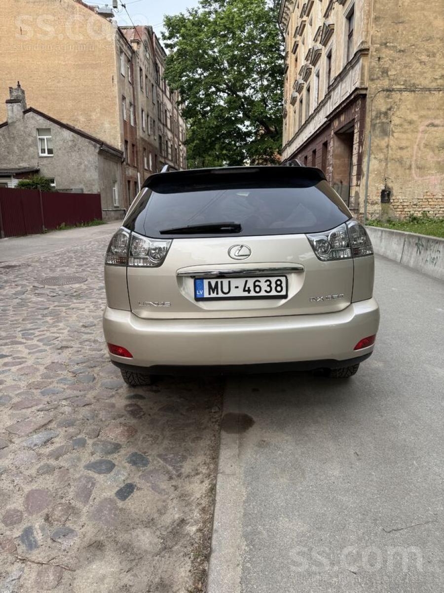 Lexus RX 2006 in Riga, with an engine capacity of 3.50 L and mileage of 226 thousand km for 6100 €, photo 11 on AUTOMOTO.COM.LV