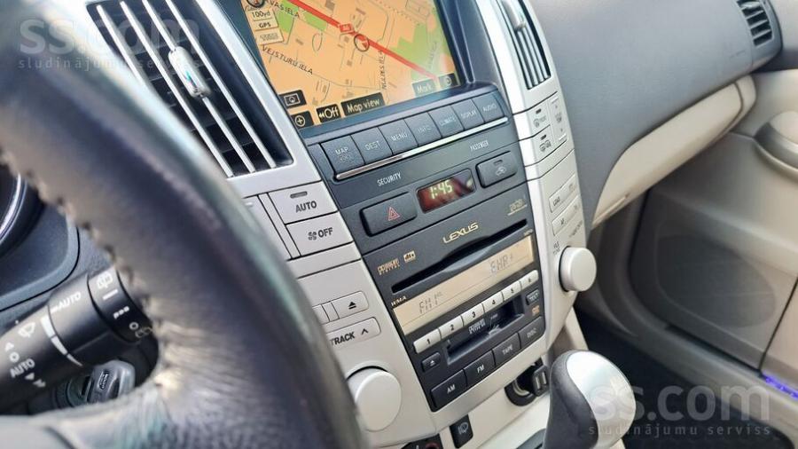 Lexus RX 2008 in Riga, with an engine capacity of 3.30 L and mileage of 228 thousand km for 7900 €, photo 23 on AUTOMOTO.COM.LV