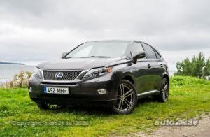 Lexus RX 2009 Tallina, ar dzinēja tilpumu 3.50 L un nobraukumu 182 tūkst. km par 10777 €, foto  vietnē AUTOMOTO.COM.LV