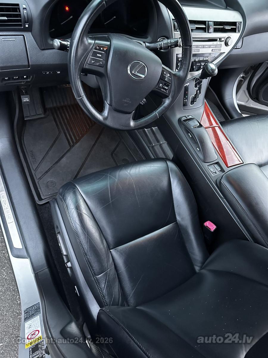Lexus RX 2009 in Tallinn, with an engine capacity of 3.50 L and mileage of 127 thousand km for 13500 €, photo 14 on AUTOMOTO.COM.LV