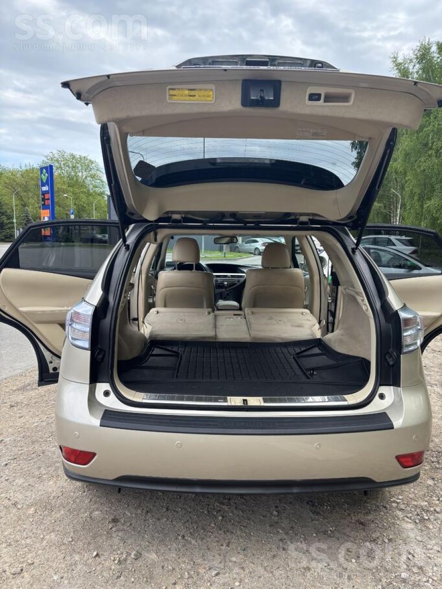 Lexus RX 2012 Rīga, ar dzinēja tilpumu 3.50 L un nobraukumu 224 tūkst. km par 11500 €, foto 10 vietnē AUTOMOTO.COM.LV