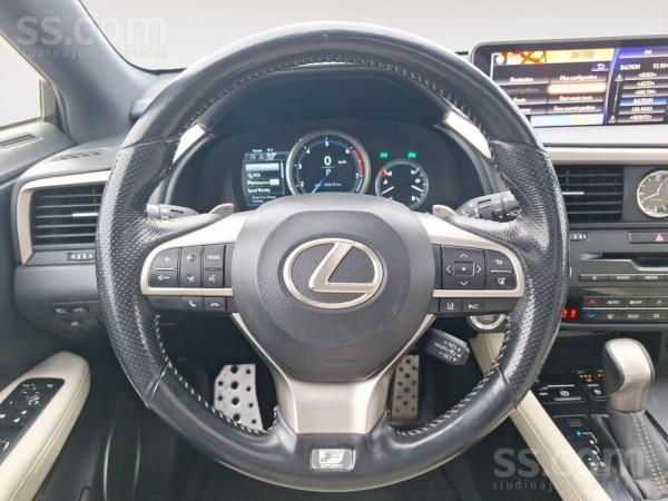Lexus RX 2016 in Riga, with an engine capacity of 2.00 L and mileage of 53 thousand km for 28900 €, photo 10 on AUTOMOTO.COM.LV
