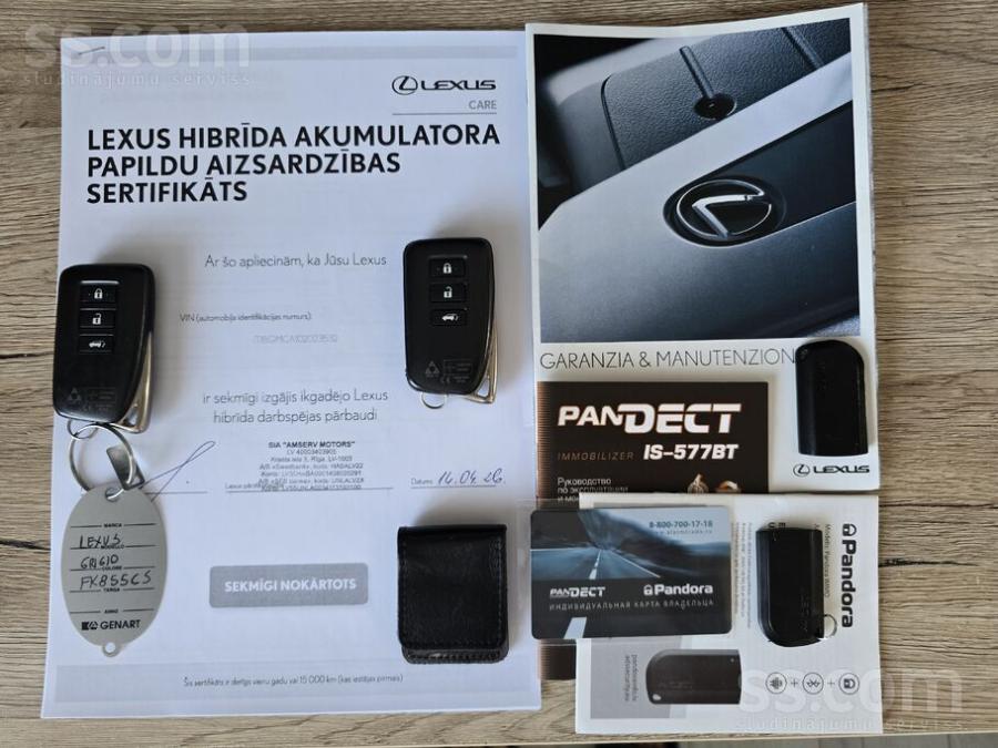 Lexus RX 2017 in Riga, with an engine capacity of 3.50 L and mileage of 235 thousand km for 23500 €, photo 26 on AUTOMOTO.COM.LV