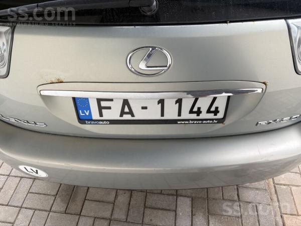 Zaļš Lexus RX 2004 Rīga, ar dzinēja tilpumu 3.00 L un nobraukumu 226 tūkst. km par 2800 €, foto 6 vietnē AUTOMOTO.COM.LV