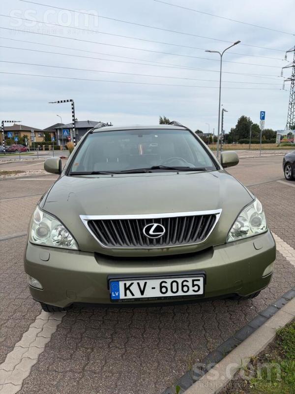 Lexus RX 2008 Rīga vietnē Zaļš Lexus RX 2008 Rīga, ar dzinēja tilpumu 3.50 L un nobraukumu 260 tūkst. km par 5700 €, foto 4 vietnē AUTOMOTO.COM.LV