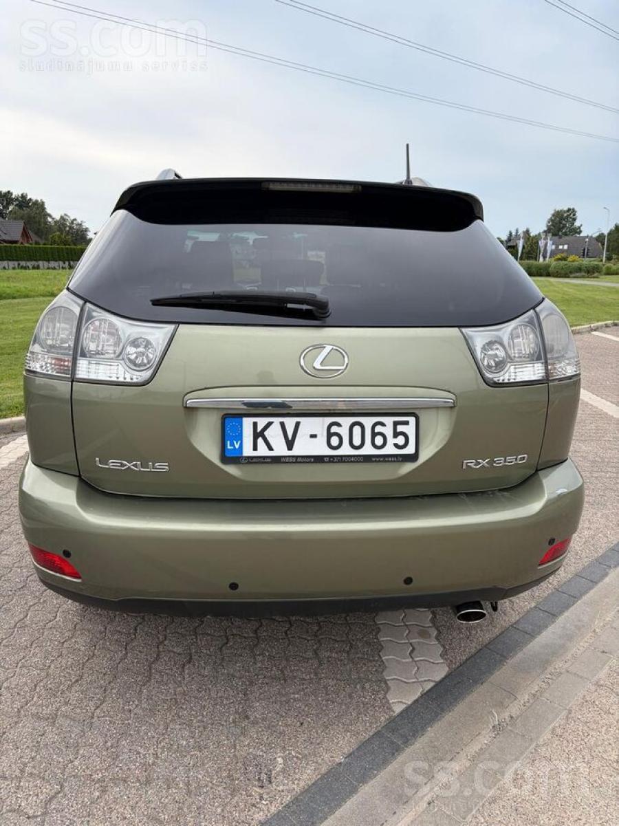 Zaļš Lexus RX 2008 Rīga, ar dzinēja tilpumu 3.50 L un nobraukumu 260 tūkst. km par 5700 €, foto 8 vietnē AUTOMOTO.COM.LV