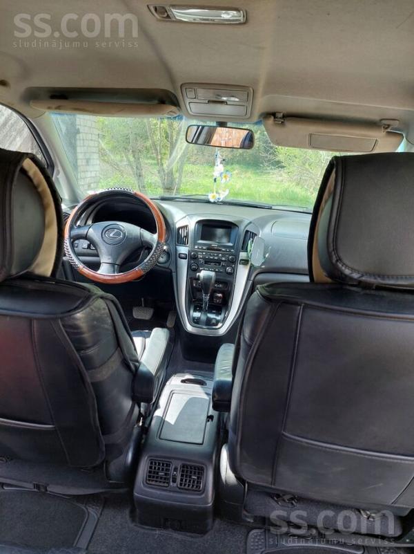 Pelēks Lexus RX 2002 Ventspils, ar dzinēja tilpumu 3.00 L un nobraukumu 374 tūkst. km par 1900 €, foto 9 vietnē AUTOMOTO.COM.LV
