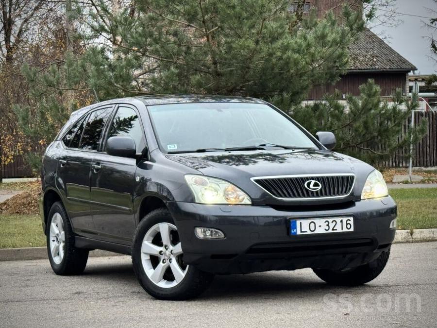 Pelēks Lexus RX 2004 Rīga, ar dzinēja tilpumu 3.00 L un nobraukumu 296 tūkst. km par 3990 €, foto 2 vietnē AUTOMOTO.COM.LV