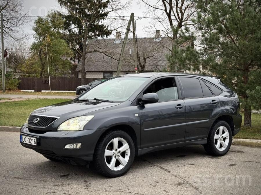Pelēks Lexus RX 2004 Rīga, ar dzinēja tilpumu 3.00 L un nobraukumu 296 tūkst. km par 3990 €, foto 4 vietnē AUTOMOTO.COM.LV