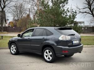 Pelēks Lexus RX 2004 Rīga, ar dzinēja tilpumu 3.00 L un nobraukumu 296 tūkst. km par 3990 €, foto 10 vietnē AUTOMOTO.COM.LV