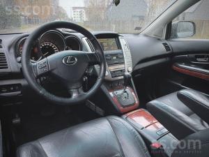 Pelēks Lexus RX 2004 Rīga, ar dzinēja tilpumu 3.00 L un nobraukumu 296 tūkst. km par 3990 €, foto 15 vietnē AUTOMOTO.COM.LV