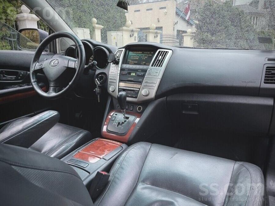 Pelēks Lexus RX 2004 Rīga, ar dzinēja tilpumu 3.00 L un nobraukumu 296 tūkst. km par 3990 €, foto 16 vietnē AUTOMOTO.COM.LV