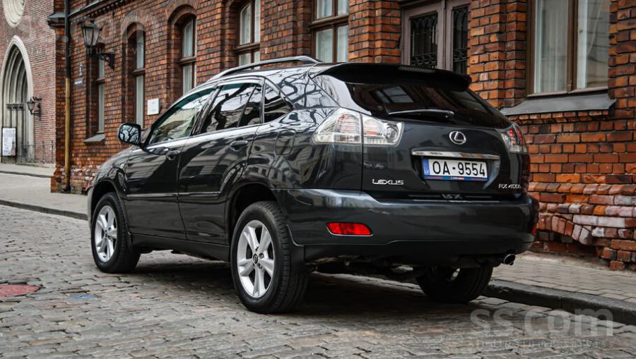 Grey Lexus RX 2005 in Riga, with an engine capacity of 3.30 L and mileage of 298 thousand km for 4950 €, photo 4 on AUTOMOTO.COM.LV