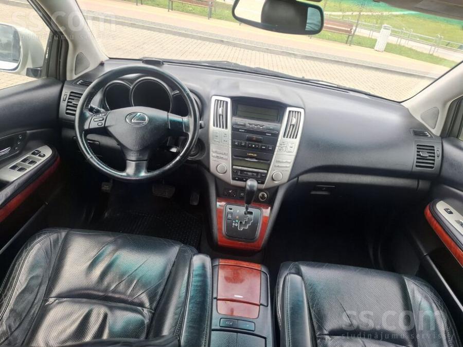 Pelēks Lexus RX 2005 Saldus, ar dzinēja tilpumu 3.00 L un nobraukumu 213 tūkst. km par 1850 €, foto 15 vietnē AUTOMOTO.COM.LV
