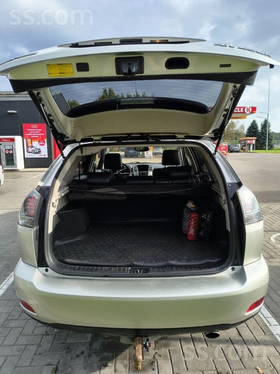 Pelēks Lexus RX 2006 Rīga, ar dzinēja tilpumu 3.30 L un nobraukumu 321 tūkst. km par 3700 €, foto 13 vietnē AUTOMOTO.COM.LV