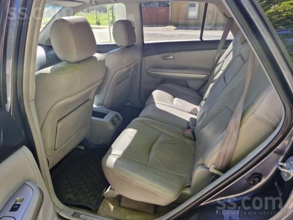 Pelēks Lexus RX 2007 Rīga, ar dzinēja tilpumu 3.30 L un nobraukumu 363 tūkst. km par 4000 €, foto 7 vietnē AUTOMOTO.COM.LV