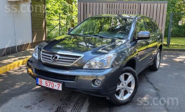 Pelēks Lexus RX 2008 Rīga, ar dzinēja tilpumu 3.30 L un nobraukumu 242 tūkst. km par 7700 €, foto 2 vietnē AUTOMOTO.COM.LV