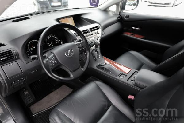 Pelēks Lexus RX 2009 Jelgava, ar dzinēja tilpumu 3.50 L un nobraukumu 0 tūkst. km par 11990 €, foto 10 vietnē AUTOMOTO.COM.LV