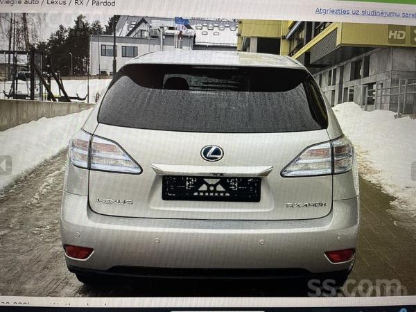 Grey Lexus RX 2009 in Riga, with an engine capacity of 3.50 L and mileage of 257 thousand km for 10500 €, photo 1 on AUTOMOTO.COM.LV