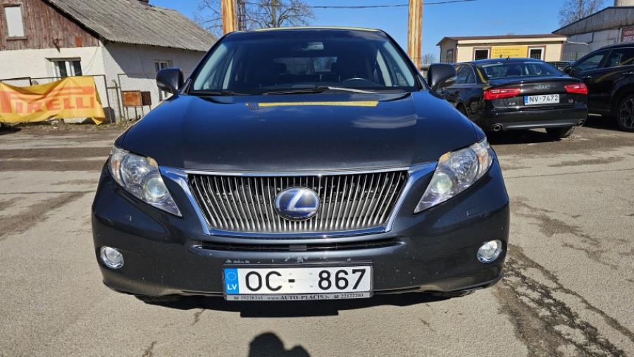 Pelēks Lexus RX 2010 Rīga, ar dzinēja tilpumu 3.50 L un nobraukumu 233 tūkst. km par 10950 €, foto 5 vietnē AUTOMOTO.COM.LV
