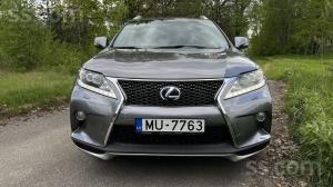 Grey Lexus RX 2013 in Riga, with an engine capacity of 3.50 L and mileage of 266 thousand km for 15500 €, photo 9 on AUTOMOTO.COM.LV