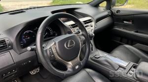 Grey Lexus RX 2013 in Riga, with an engine capacity of 3.50 L and mileage of 266 thousand km for 15500 €, photo 10 on AUTOMOTO.COM.LV