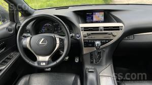 Grey Lexus RX 2013 in Riga, with an engine capacity of 3.50 L and mileage of 266 thousand km for 15500 €, photo 13 on AUTOMOTO.COM.LV