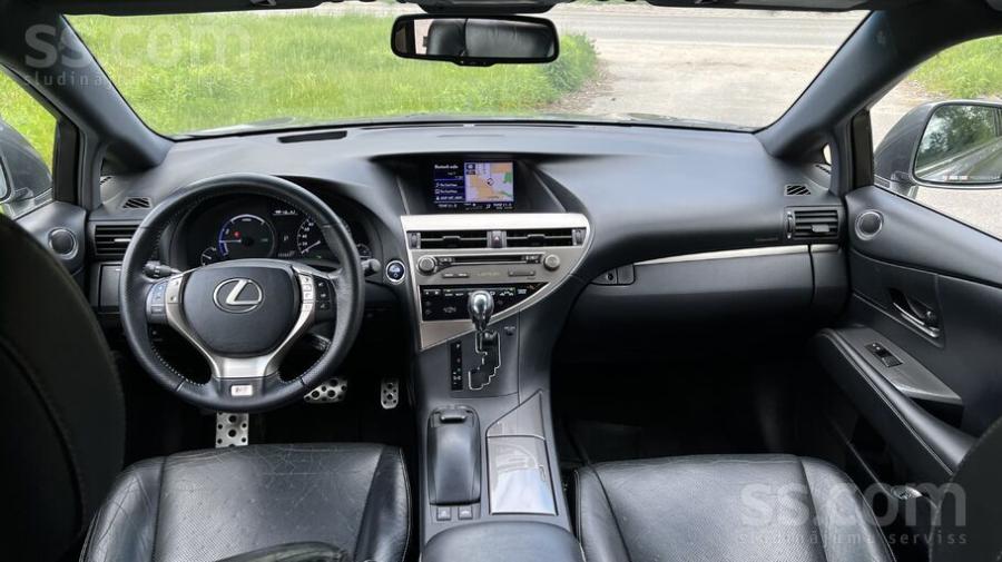 Grey Lexus RX 2013 in Riga, with an engine capacity of 3.50 L and mileage of 266 thousand km for 15500 €, photo 14 on AUTOMOTO.COM.LV