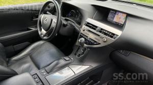 Grey Lexus RX 2013 in Riga, with an engine capacity of 3.50 L and mileage of 266 thousand km for 15500 €, photo 17 on AUTOMOTO.COM.LV