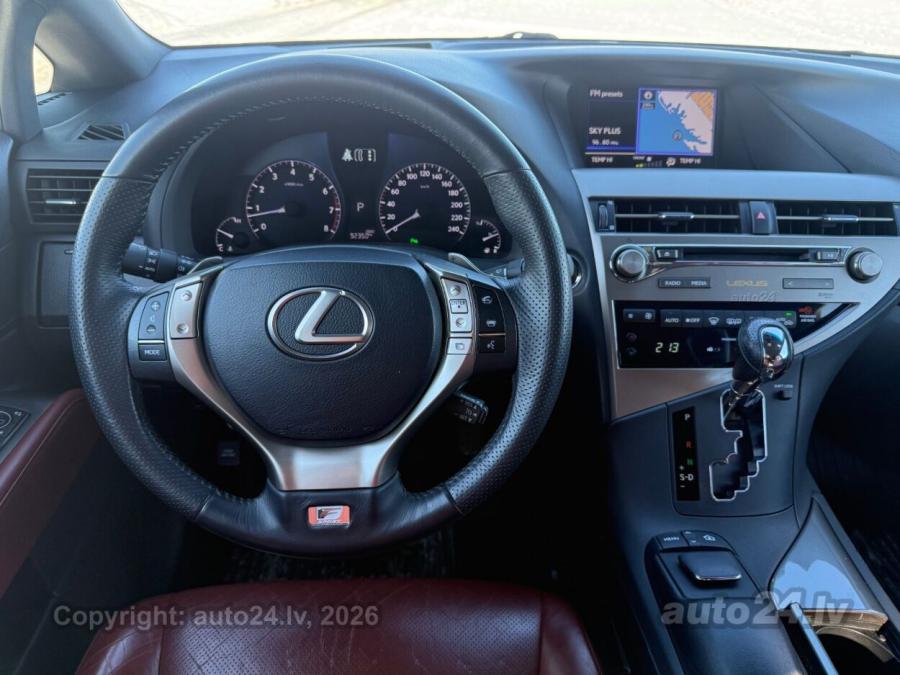 Grey Lexus RX 2014 in Parnu, with an engine capacity of 3.50 L and mileage of 92 thousand km for 13950 €, photo 14 on AUTOMOTO.COM.LV