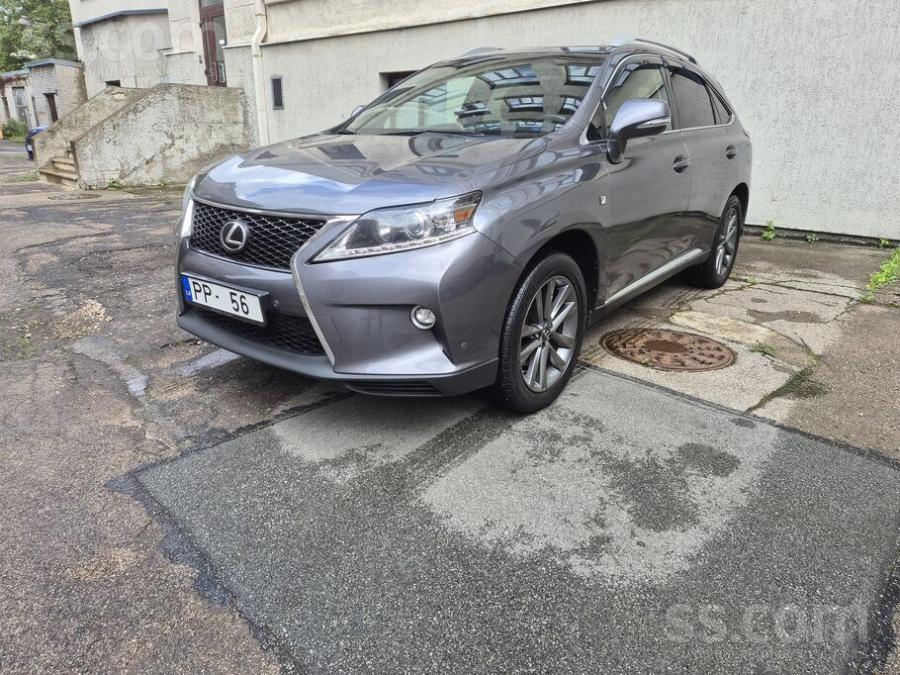 Grey Lexus RX 2014 in Riga, with an engine capacity of 3.50 L and mileage of 122 thousand km for 13900 €, photo 3 on AUTOMOTO.COM.LV